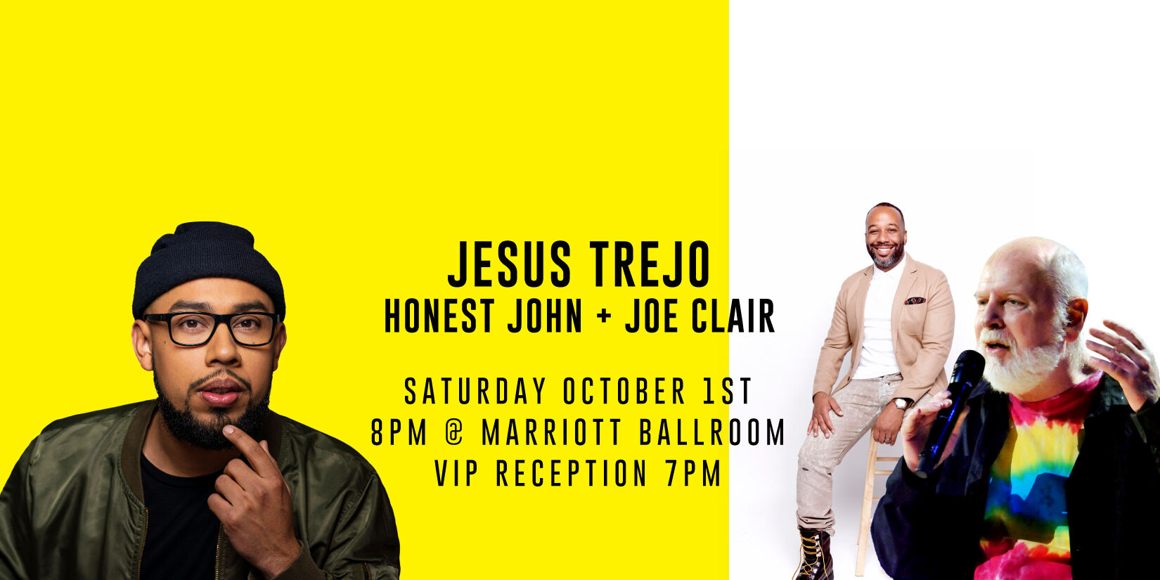 Grand Comedy Tour | Jesus Trejo × John × Joe Clair | ticketing.events